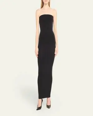 Wolford Fatal Convertible Midi Dress - Black