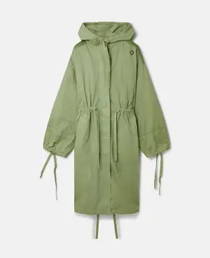 Stella McCartney Organic Cotton Drawstring Parka