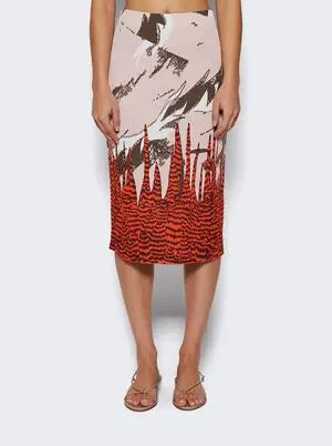 Bottega Veneta Jacquard Skirt