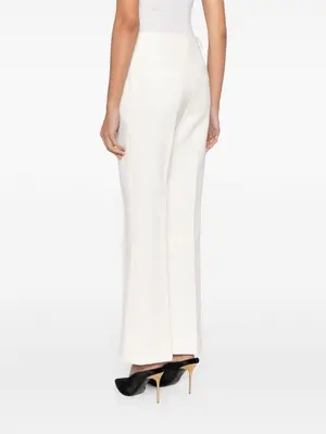 Victoria Beckham Tailored Flared Trousers - Neutrals