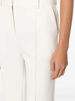 Victoria Beckham Tailored Flared Trousers - Neutrals