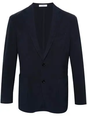 Boglioli Single-breasted Virgin Wool Blazer