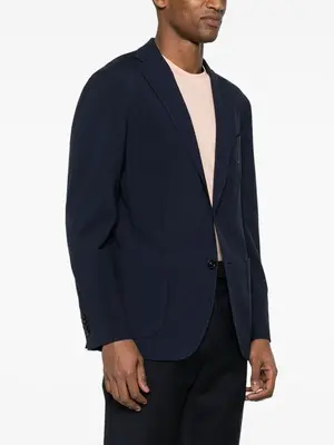 Boglioli Single-breasted Virgin Wool Blazer