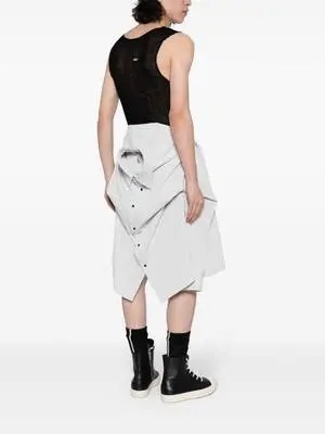 Mihara Yasuhiro Deconstructed Combo Cotton Shorts - Grey