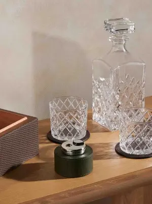 GIOBAGNARA Montego Leather Table Lighter Case