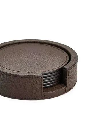 GIOBAGNARA Tao Leather Coasters