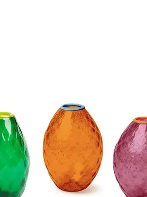 La DoubleJ Baby Egg Faceted Vase