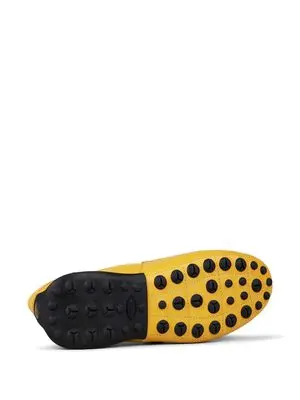 TOD'S X Automobili Lamborghini Leather Driving Shoes - Yellow
