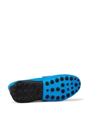 TOD'S X Automobili Lamborghini Leather Driving Loafers - Blue