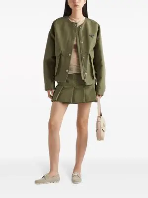 Prada Triangle-logo Miniskirt