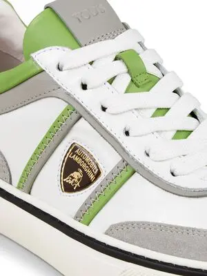 TOD'S Automobili Lamborghini Low-top Sneakers - White