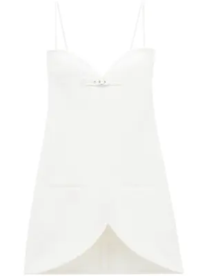 Courreges V Neck Cocktail Dresses