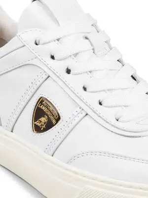 TOD'S Automobili Lamborghini Logo Sneakers - White