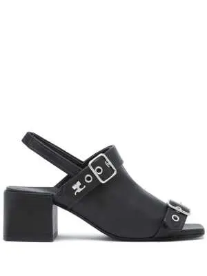 COURREGES Gogo 70mm Leather Sandals