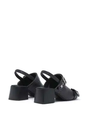 COURREGES Gogo 70mm Leather Sandals