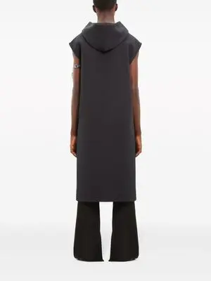 COURREGES Cocoon Hooded Midi Dress