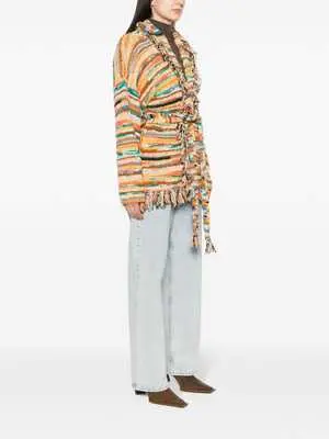 Alanui Madurai Striped Cardigan