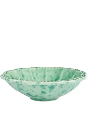 CABANA Small Speckled Bowl - Green