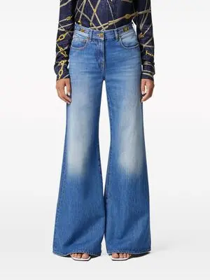 Versace Wide-leg Flared Jeans