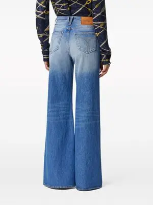 Versace Wide-leg Flared Jeans