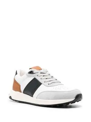 TOD'S Panelled Leather Sneakers - White