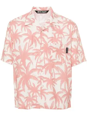 Palm Angels Pattern Shirts For Men