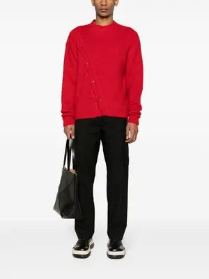 Marni Decorative-stitching Cargo Trousers