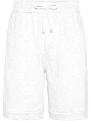 Brunello Cucinelli Drawstring-waist Jersey Track Shorts