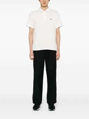 Rag & Bone Logo-embroidered Polo Shirt - White