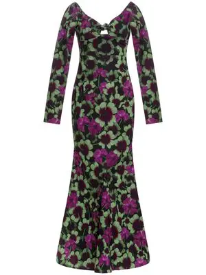 Agua Bendita Printed Evening Dresses