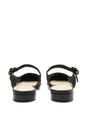 ALEXANDRE BIRMAN Dallas Interwoven Mules