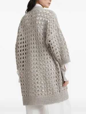 Brunello Cucinelli Open-knit Cardigan