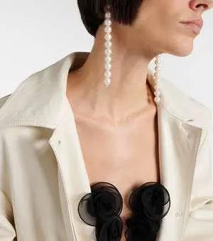 Magda Butrym Pearl Drop Earrings