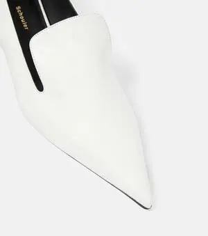 Proenza Schouler Leather Pumps - White