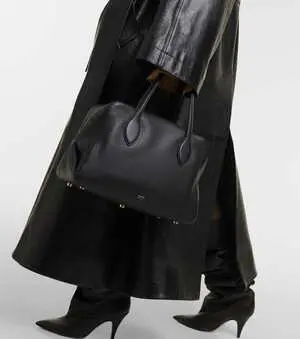Khaite Maeve Medium Leather Tote Bag