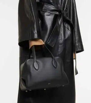 Khaite Maeve Medium Leather Tote Bag
