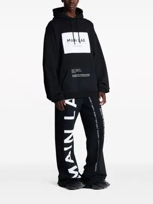 Balmain Logo-patch Cotton-blend Hoodie