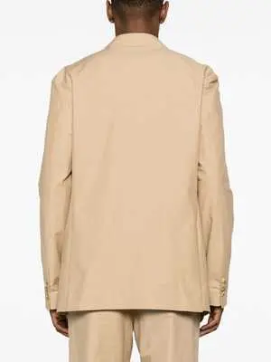 Moschino Single-breasted Cotton-blend Blazer