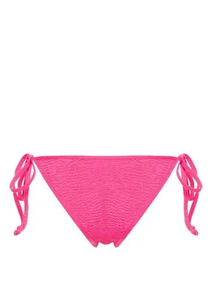 Bond Eye Anisha Seersucker Bikini Bottom - Pink