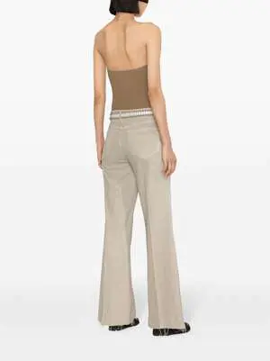MOTHER The Roller Fray Flared Jeans