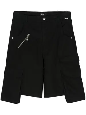 Gcds Ultracargo Bermuda Shorts - Black