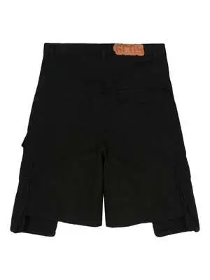 Gcds Ultracargo Bermuda Shorts - Black