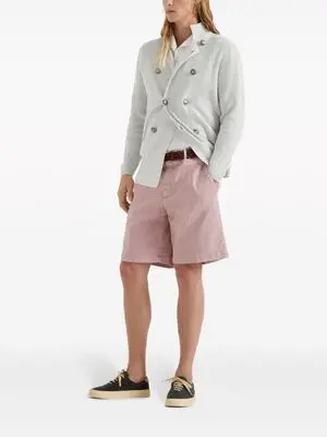 Brunello Cucinelli Denim Bermuda Shorts