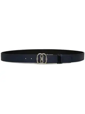 Bally Reversible Leather Belt - Black