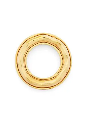 JIL SANDER Logo-engraved Band Ring