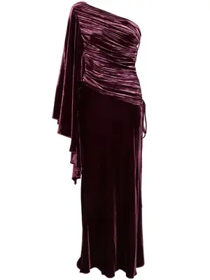 MARIA LUCIA HOHAN Yolanda Velvet Maxi Dress