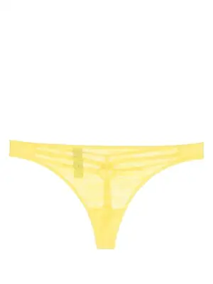 Marlies Dekkers Space Odyssey Sheer-lace Thong - Yellow