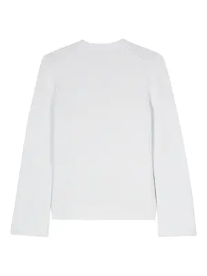 Theory Long-sleeve Bouclé Jumper