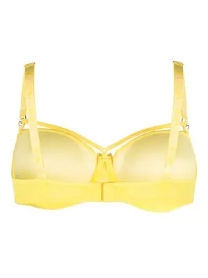 Marlies Dekkers Space Odyssey Floral-lace Push-up Bra - Yellow