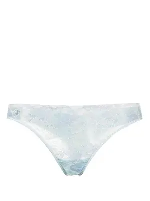 Marlies Dekkers Mariposa Butterfly Thong - Blue